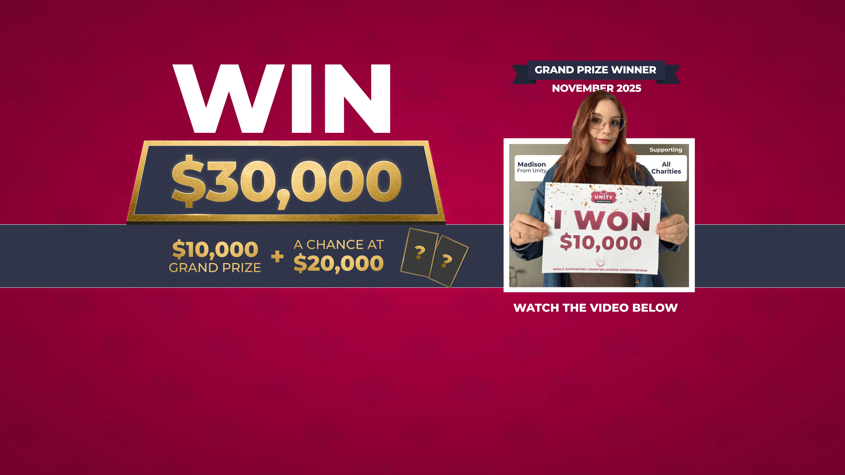 Home - Unity Sweepstakes